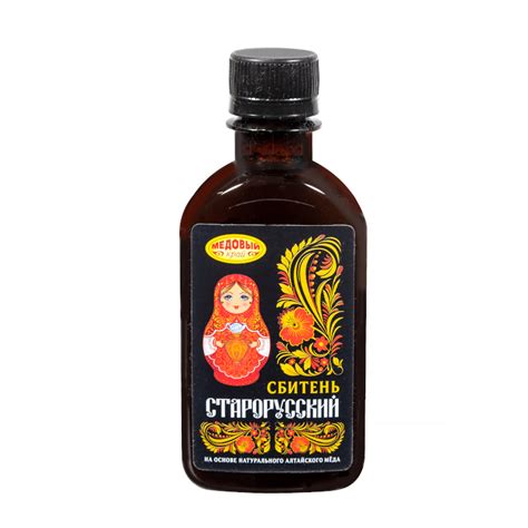 Сбитень Старорусский - Медовый край