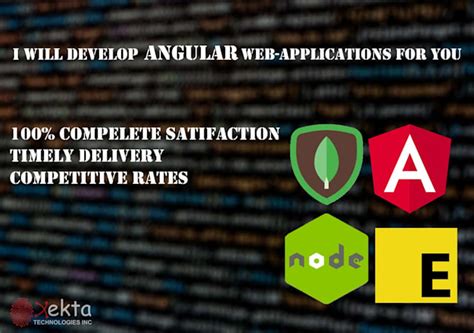Develop Angular Web Application For You By Xektatech Fiverr