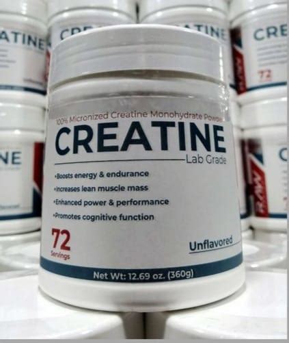 CREATINA LAB GRADE 72 Servicios Totalfitnesscolombia