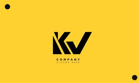 Kv Alphabet Letters Initials Monogram Logo 49311523 Vector Art At Vecteezy