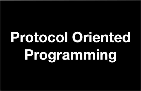 Wwdc Protocol Oriented Programming