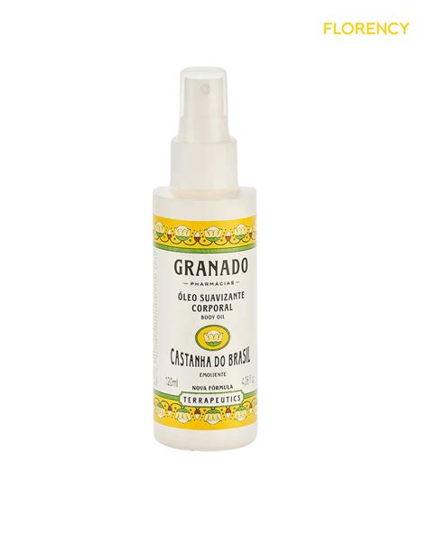 Óleo Corporal Granado 120ml Colônia Brasil Florency Cosméticos