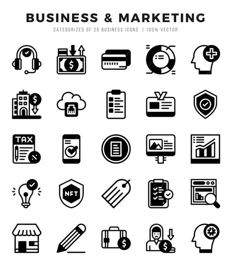 Premium Vector Business Marketing Icon Pack For Your Website Mobile Presentation And Logo Design