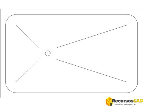 Platos De Ducha En Dwg Bloques Autocad En Planta Recursoscad
