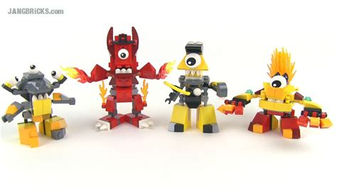 Lego Mixels Series 1 Mix Murp And Max Combinations