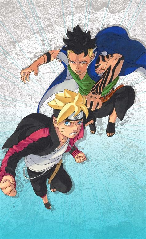 Download Epic Showdown Boruto Vs Kawaki Wallpaper