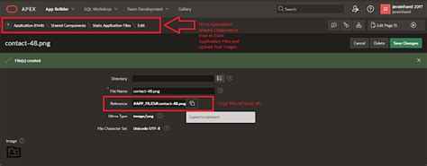 Show Image Instead Of Icon In Oracle APEX Region Header Javainhand Tutorial