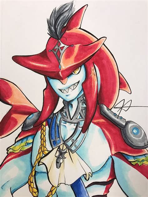 Résultat De Recherche Dimages Pour Sidon Dessin Zelda Zelda Dessin