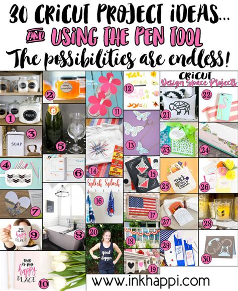 30 Cricut Project Ideas And Im In Love With A Machine Inkhappi