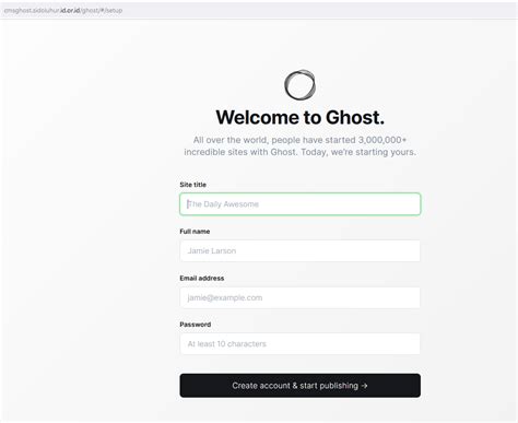 Apa Itu Ghost Cms Pengertian Dan Cara Install Di Cpanel