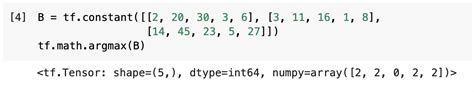 Making Sense Of Tfargmax For Tensors With More Than One Axis