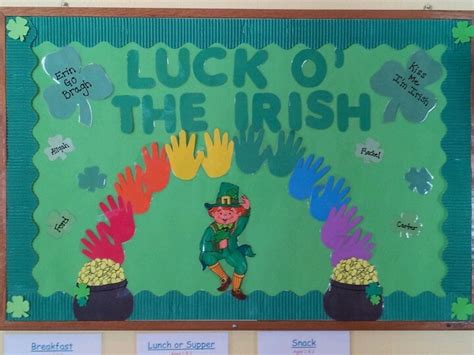 17 Best Images About St Patricks Day Bulletin Boards On Pinterest
