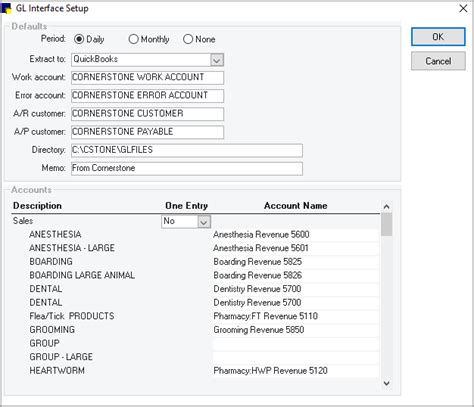General Ledger Setup And Usage Cornerstone Help Hub