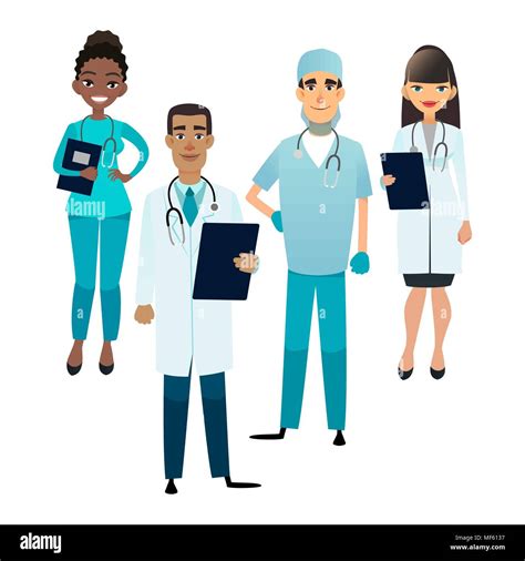 Cute Cartoon Doctor And Nurse Doctor Nurse Sticker Png 48 Off