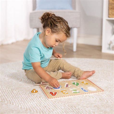 See Inside Numbers Peg Puzzle 10 Pieces 10 Piece Jigsaw Puzzle By