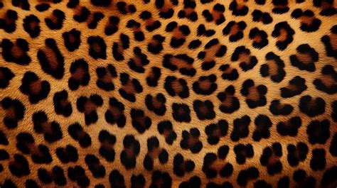 Premium Ai Image Leopard Print Fabric Texture Useful As A Background