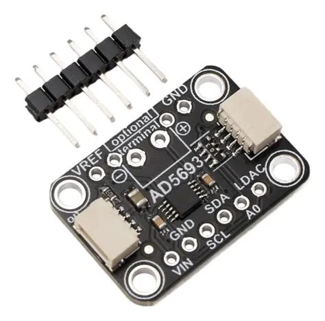 placa de breakout ad5693r interface i2c módulo dac de 16 mercadolivre