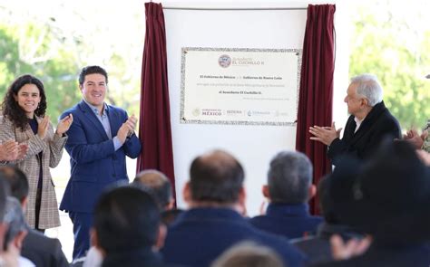 AMLO y Samuel García inauguran el Acueducto El Cuchillo II Telediario