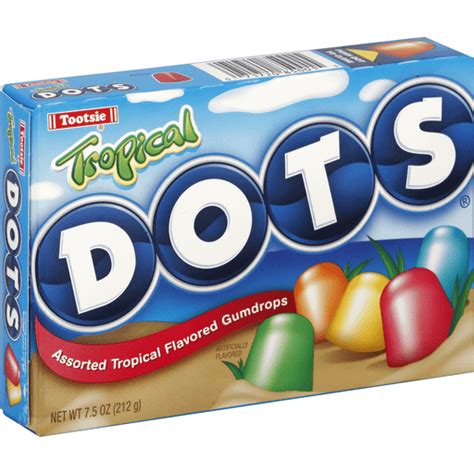 Dots Gumdrops Tropical Gummy Candy Festival Foods Shopping