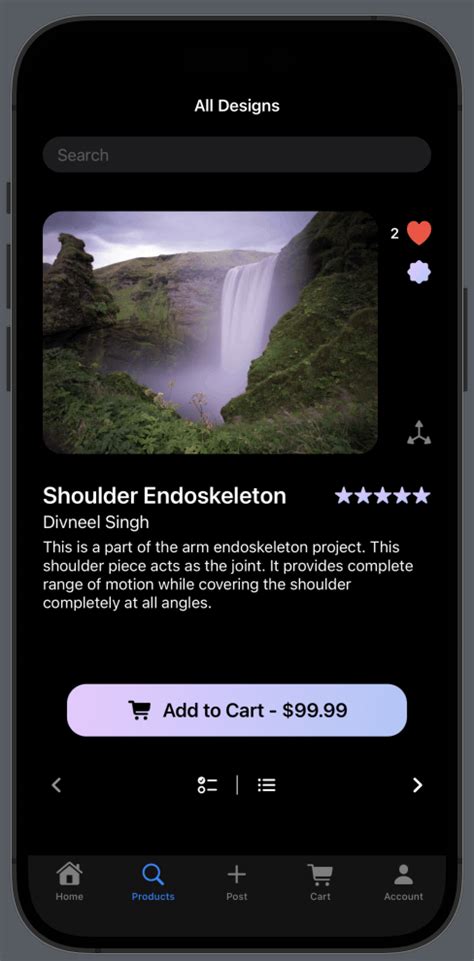 3d Marketplace App Design Feedback Rswiftui