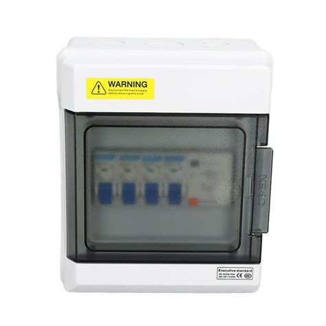 Consumer Unit Circuit Breaker 3 Way Fuse Box Au Style 230v 63a 30ma