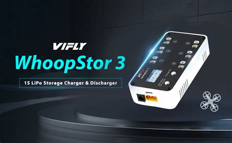 Amazon.com: VIFLY WhoopStor V3 6 Ports 1S LiPo Battery Storage Charger ...