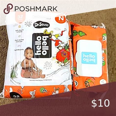 Hello Bello Dr Seuss Grinch Nb Diapers And Wipes Dr Seuss Grinch