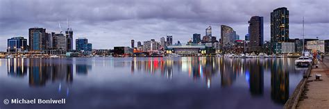 Australian Landscape Photography Docklands Evening Melbourne