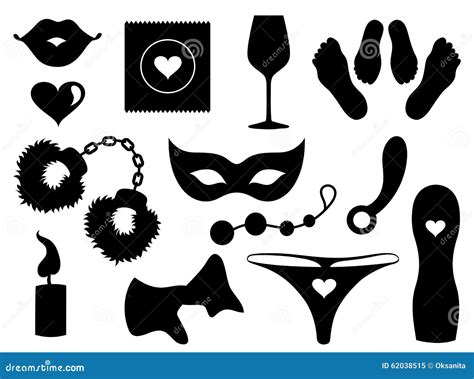 Icons Stock Vector Illustration Of Care Lips Dating 62038515
