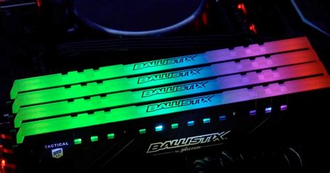 Ballistix Tactical Tracer Rgb Ram Ddr4 Con 16 Led Rgb