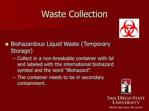 Ppt Laboratory Biohazardous Waste Management Powerpoint Presentation