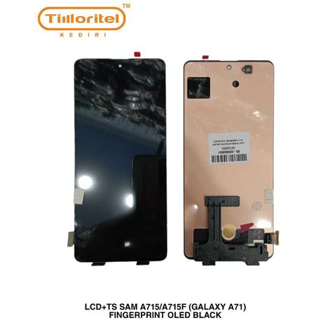 Jual Lcd Ts Kompatibel For Sam A715 A715f Galaxy A71 Fingerprint Oled