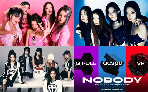 Gi Dle＆aespa＆ive、スペシャルコラボ予告‥16日に「nobody」リリース Rissblog