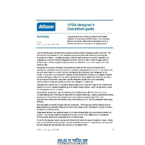 دانلود کتاب Electronics Digital Cpld And Fpga Fpga Designers