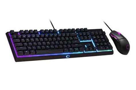 Cooler Master Ms110 Rgb Gaming Keyboard Mouse Combo Laptop Store Jaipur