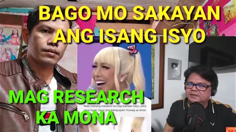 Resbak Ni Idol Kay B T M To It S Mag Research Ka Mona Bago Ka Pumutak Reaction Video YouTube