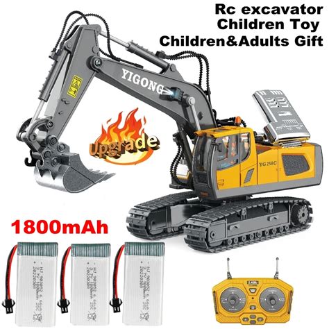 4wd Rc 자동차 원격 제어 굴삭기 불도저 덤프 트럭 1 20 합금 엔지니어링 차량 라디오 장난감 어린이 소년 선물