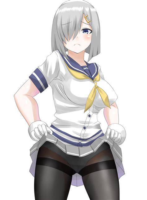 Hamakaze Kantai Collection Drawn By Danbooru