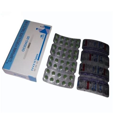 25mg Clomipramine Hydrochloride Tablets At ₹ 58stripe Clomipramine