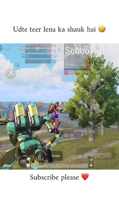 Udte Teer Lena Ka Shauk Hai 🤣bgmi Bgmishorts Gaming 90fps Viral