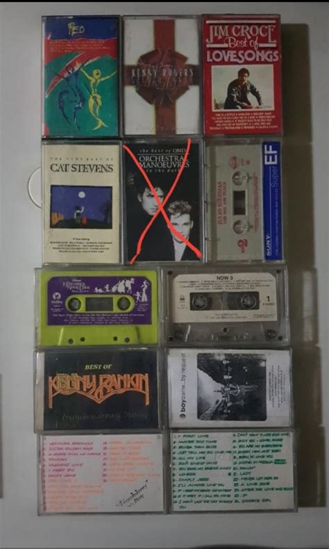 Original Cassettes Tapes Classic Collectibles Hobbies And Toys