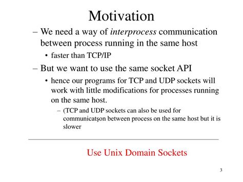 Ppt Unix Domain Sockets Powerpoint Presentation Free Download Id