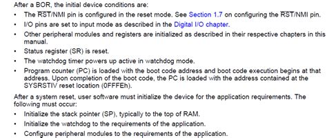 Msp430fr5969 Bsl Command To Execute A Reset Msp Low Power
