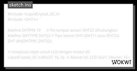 Kelembapan Dan Suhu Wokwi Esp32 Stm32 Arduino Simulator