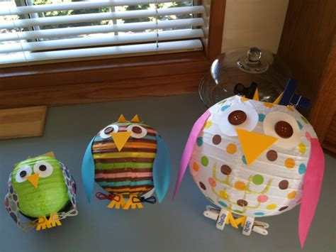 Diy Paper Owl Lanterns
