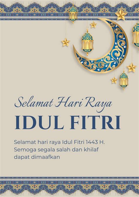 Halaman 18 Gratis Desain Contoh Pamflet Ramadhan Canva