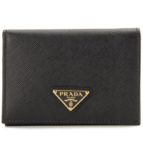 【楽天市場】prada プラダ 二つ折り財布 レディース ブラック 1mv021 Qhh F0002 サフィアーノ：s Select