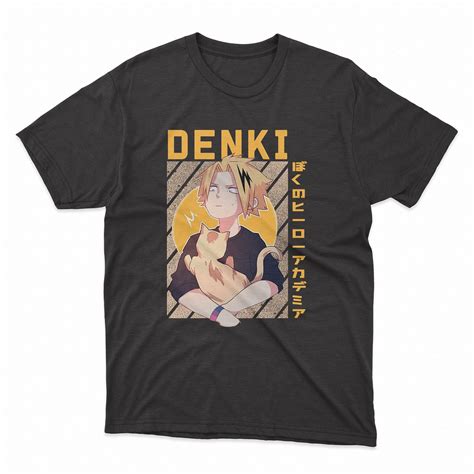 Denki Kaminari Shirt Boku No Hero Academia Shirt Bnha Kaminari