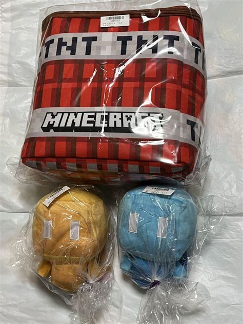マインクラフトレジェンズ ぬいぐるみ、tntリュック メルカリ