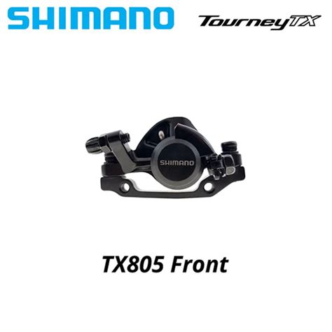 Shimano TOURNEY TX BR-TX805 Mechanical Disc Brake Calipers Resin Pads ...